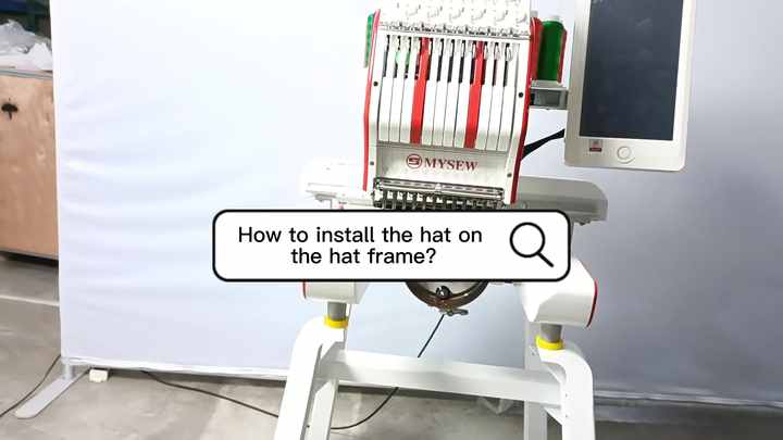 Mys1201n Single Head Computer Embroidery Machine High Speed Multi ...