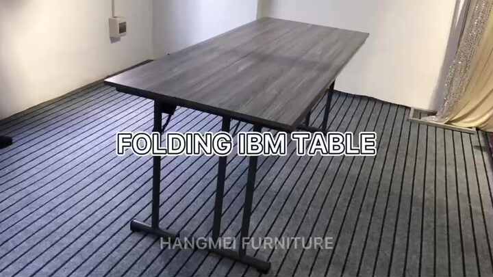 Foshan Customized Modern IBM Rectangular Folding Dining Table