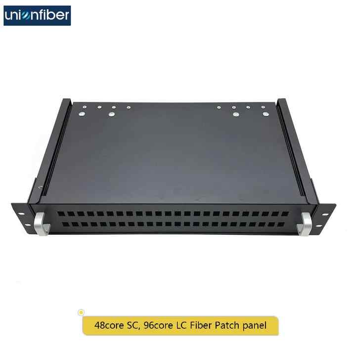 24 port 1u fiber patch panel with lc connectors drawing type fiber ...