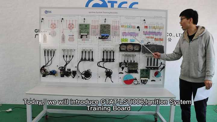 Automotive Training Board - Ignition System Didactic Equipment