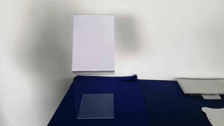 A3 A4 Clear Acrylic Mattress Poster Displays Ticket Holder