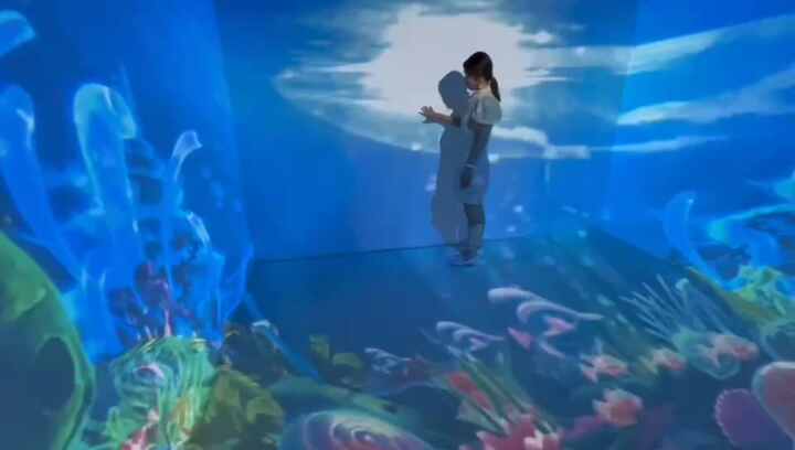 Interactive Cave System 360: 3D Holographic Magic Space for Immersive ...