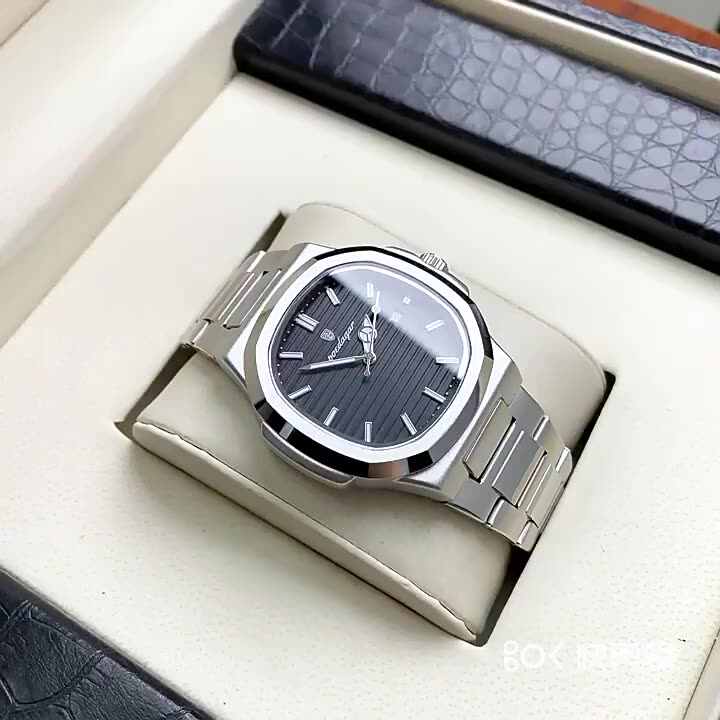 2023 POEDAGAR 613 Men's Quartz Watch - Waterproof & Luminous Stainless ...