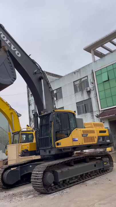 Used Volvo Ec480dl Excavator Construction Machinery Volvo 480 Volvo ...