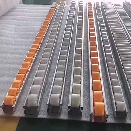 Industrial Roller Track for Pipe Tube Flow Rail Sliding System ...