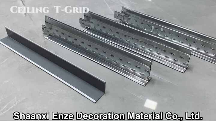 Galvanized Steel Ceiling T Grid - Durable & Modern