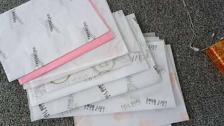Flower Matte Surface Transparent Packaging Material Papers Bouquet ...