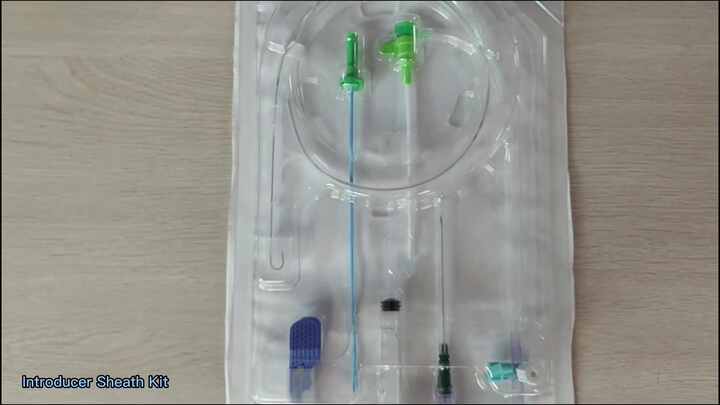 Disposable Sterile Medical Femoral Radial Introducer Sheath Set For ...