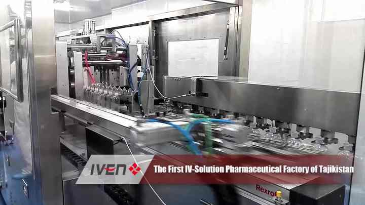 High-productivity Normal Saline IV Fluids Filling Machine