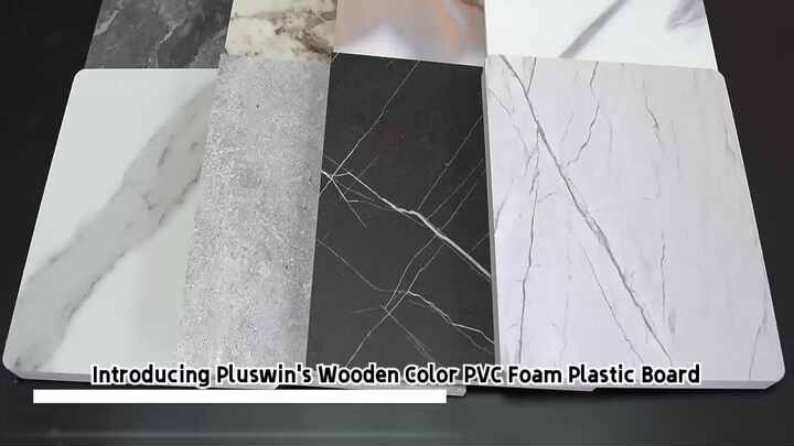 Decorative HPL Film Laminated PVC Foam Board for Cabinets
