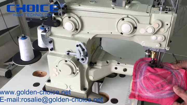 Gc1500-156 High Speed Long Arm Feed-Up-The-Arm Hemming Cover Stitching ...