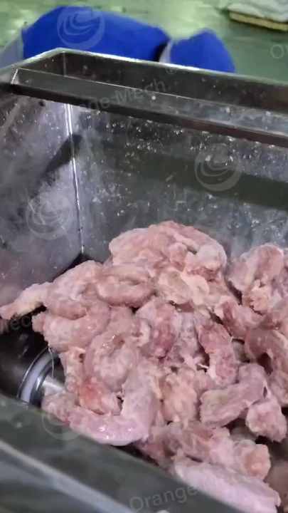 Mechanical Deboned Deboner Beef Chicken Wing Meat and Bone Separator ...