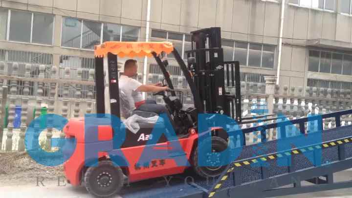 Mobile Hydraulic Container Portable Boat Dock Ramp for Sale