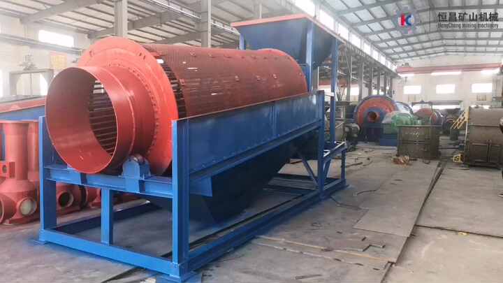 High Efficiency Sand Gravel Rotary Drum Screen Machine
