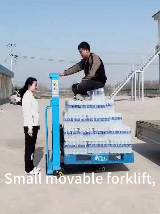 Factory Direct Hydraulic Small Hand Remote Control Electric Forklift ...
