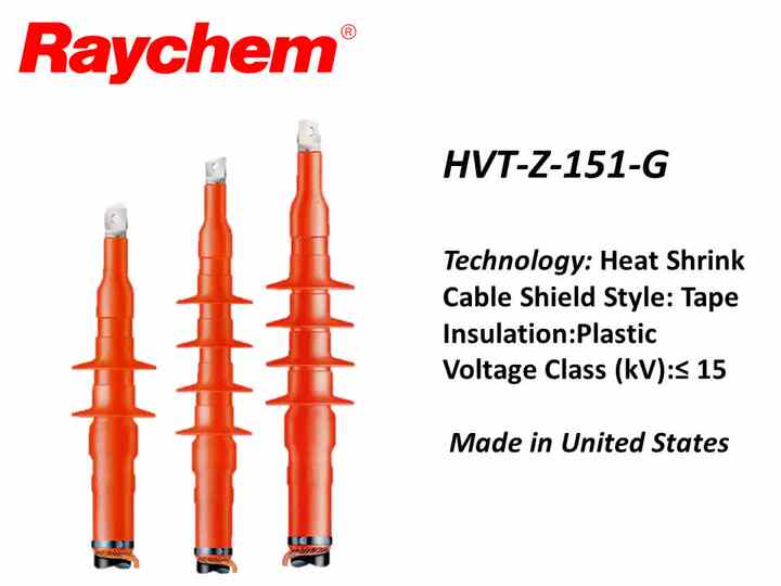 HVT-153-G Raychem Heat Shrink Tube - 15KV High Temp