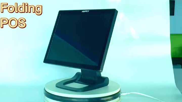 Latest Model Folding Metal Case Pos Machine 15inch Capacitive Touch Pos ...