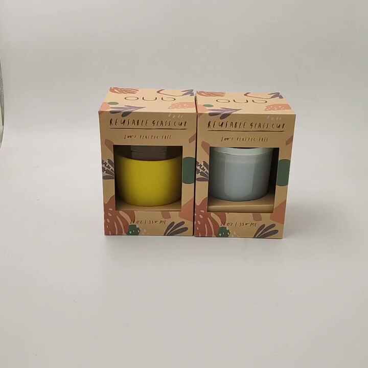 Packaging & Printing Cardboard Kraft Paper Gift Box for Water Drinkware ...