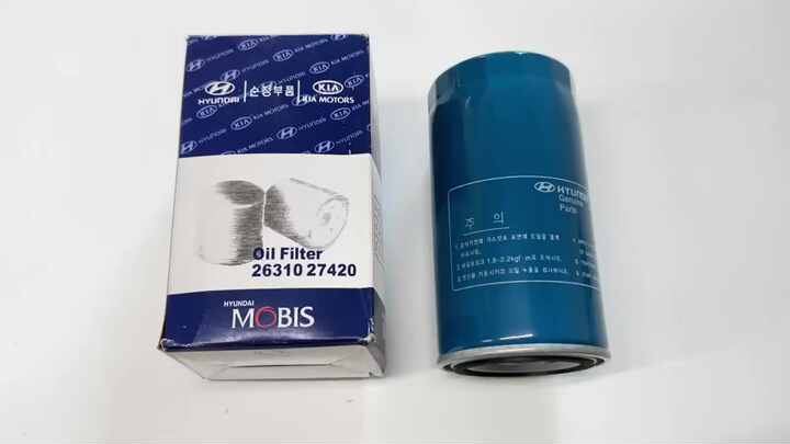 Korean Cars Engine Systems Oil Filters - Original Quality