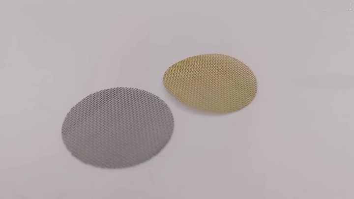 10mm 30mm Round Stainless Steel Smoking Pipe Mesh Filter