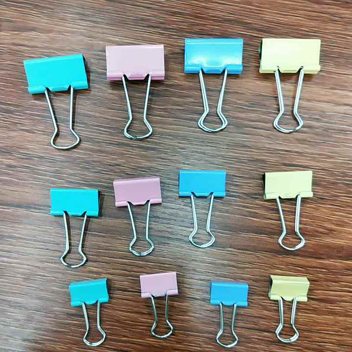 Metal Binding Clips - 15mm Binder Clips for Office & School