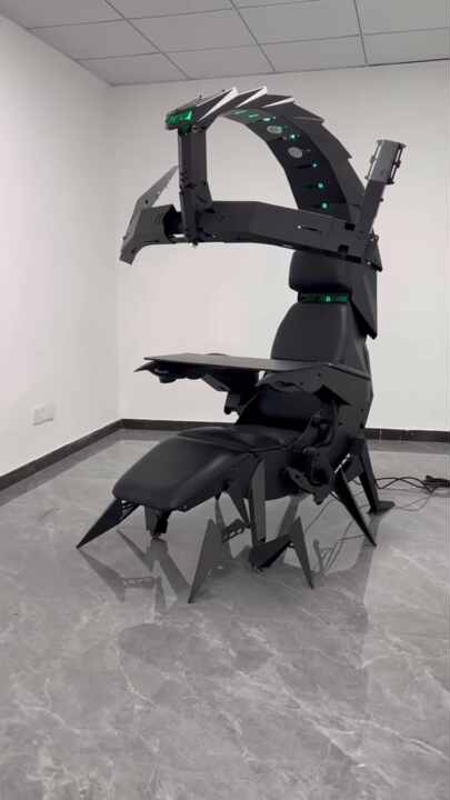 Hot Selling CLUVENS Scorpion PC Gaming Chair - Fully Electric Recline ...