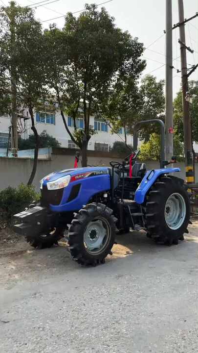 Foton Lovol 504 Used Tractor 50HP 4WD Mini Farm Tractor for Agriculture ...