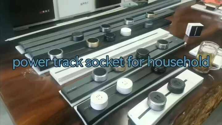 Movable Concealed Wall Socket with 100CM Track DIN Rail Compatible 32A ...