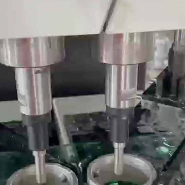 Multifunction Two Head Automatic Glass Drilling Machine for Door ...