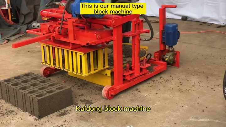 Kaidong QTM4-40 Concrete Brick Laying Machine - Efficient & Durable