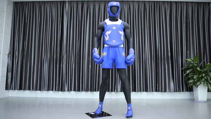 WESING PU Leather 6 Pieces Sparring Gear Set - Unisex Martial Arts ...