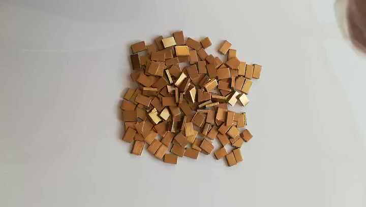 99.99% Gold-Germanium Alloy Particles, Au99Ge1 Pellet for Evaporative ...
