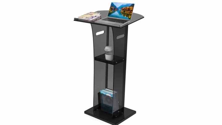 Acrylic Podium Stands - Modern Lecterns for Classroom