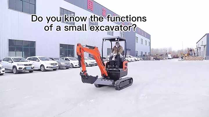 Mini Excavators 1 2 3 Ton - Efficient Construction Machines
