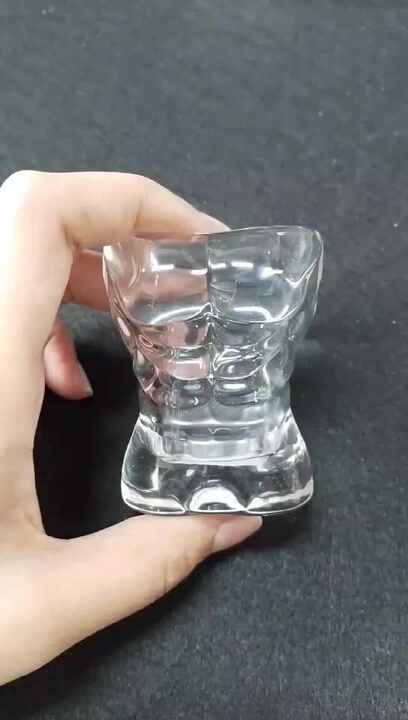 Special Body Shaped Sexy Women Breast Bikini Glass Custom Fancy Shot ...