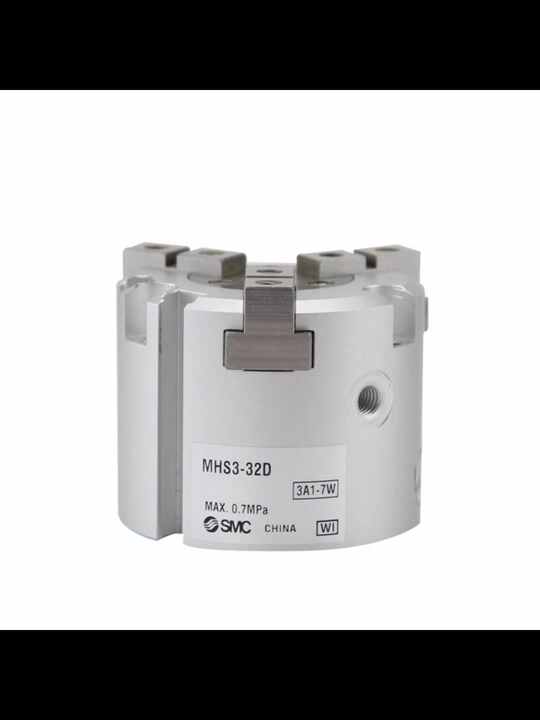 Mhs3 Smc Cylinder Mhs3-16/20/25/32/40/50/63/80/100/125d Three Jaw Chuck ...