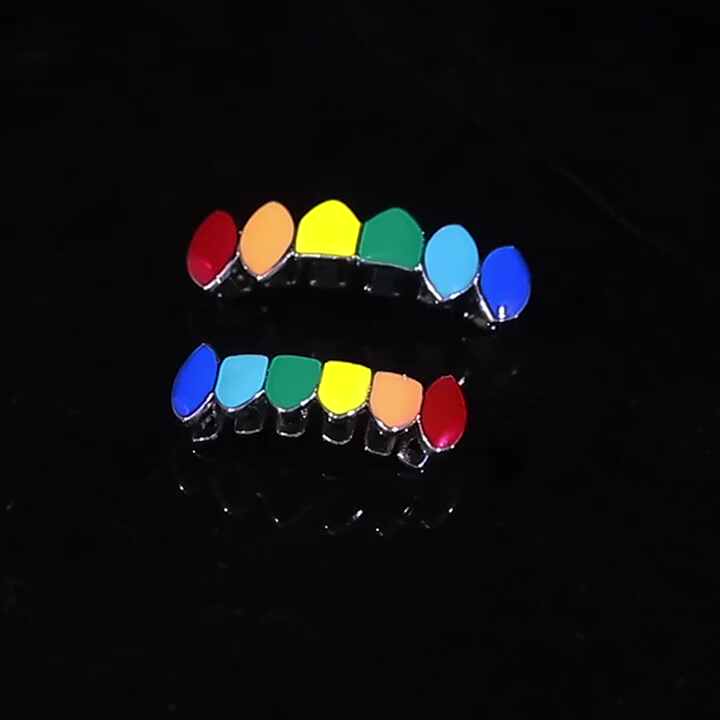 Custom Gold Teeth Grillz Hip Hop - Durable & Stylish