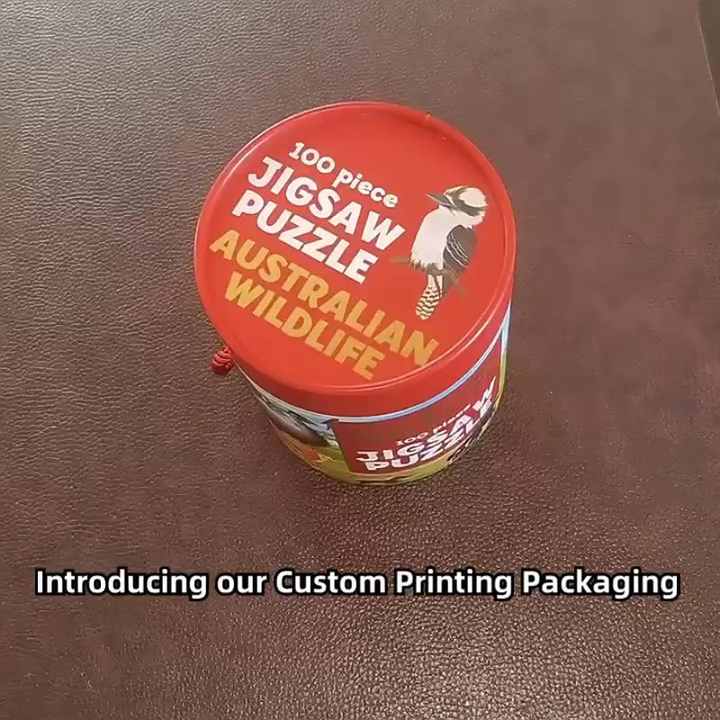 Custom Printing Gift & Craft Packaging Cardboard Cylinder Box Paper Tube Packaging For Children ...