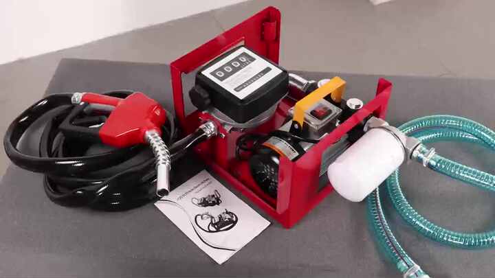 Starflo Portable Electric Fuel Transfer Pump 40lpm 50lpm 60lpm Diesel ...