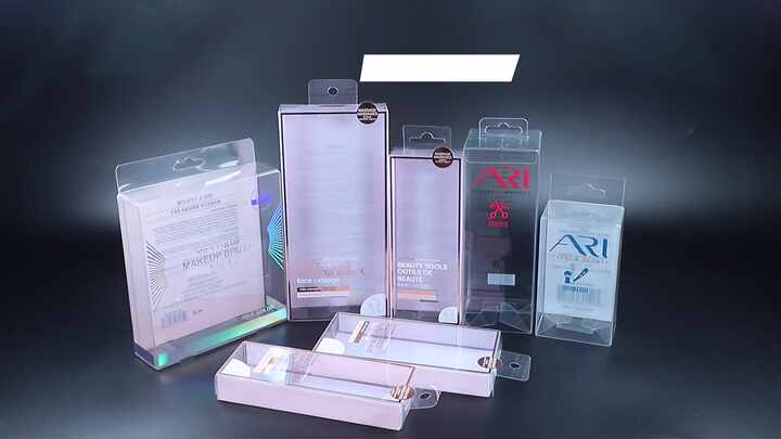Color PET RPET Acetate Box - Clear Vinyl Display Packaging