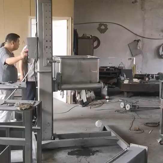 Vertical Bucket Hoist Material Elevator - Meat Cart Lifter