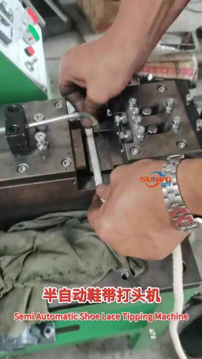 Good Use Semi-automatic Shoe Lace Tipping Machine Full Automatic Shoe ...