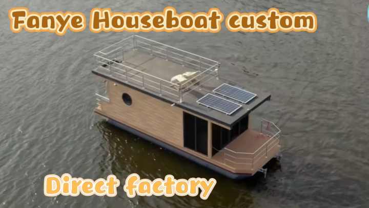 Luxury Yacht House Boat - Customized Floating Housing