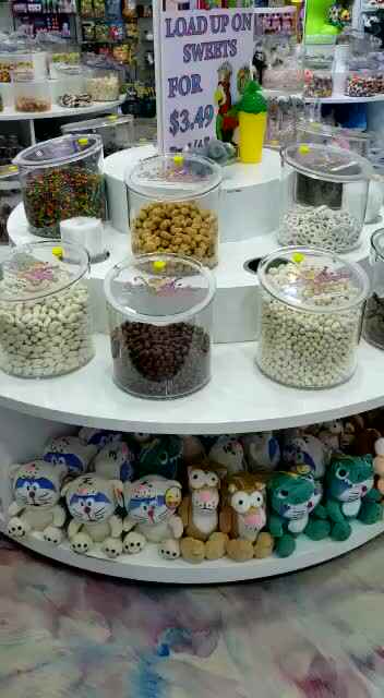 Plastic Food Grade Round Airtight Candy Cereal Container Jar - Ideal ...