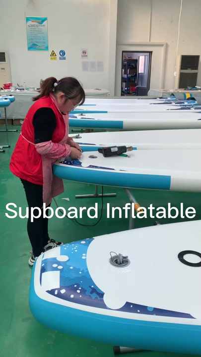 WINNOVATE619 Wood Inflatable SUP Paddle Board with Accessories