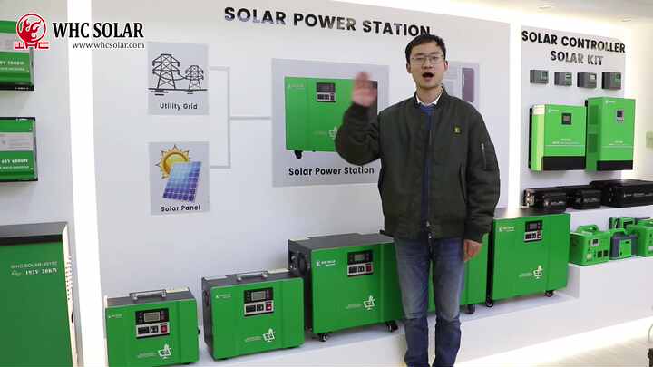 WHC Portable Solar Power Panels - Efficient off-Grid Solutions