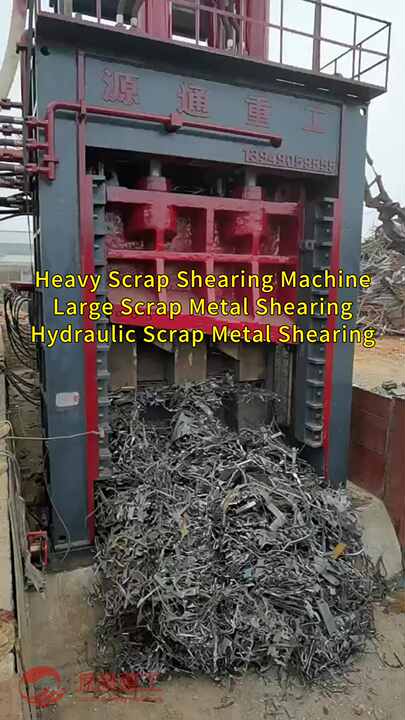 Heavy Scrap Metal Recycling Equipment Hydraulic Shears Gantry Shears ...