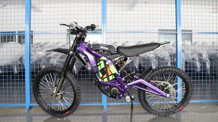 Long Range electric dirt bike 60v40ah rand New Electric Bicycle Light ...