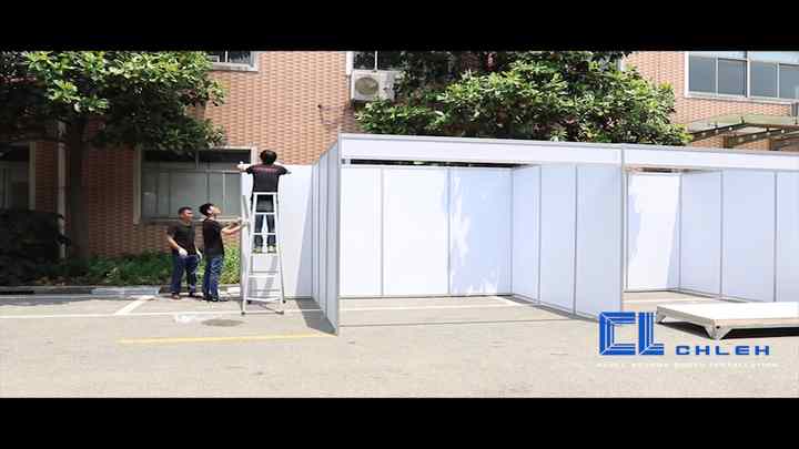 Modular 3x6 Standard Exhibition Booth - Versatile & Durable