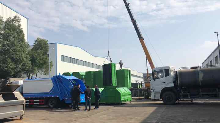 garbage container garbage bins swing arm garbage containers| Alibaba.com